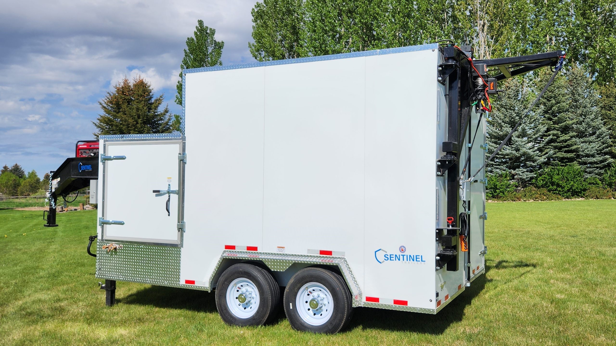 16x8 FT Gooseneck Slaughter Trailer | Mobile Slaughter Trailers ...