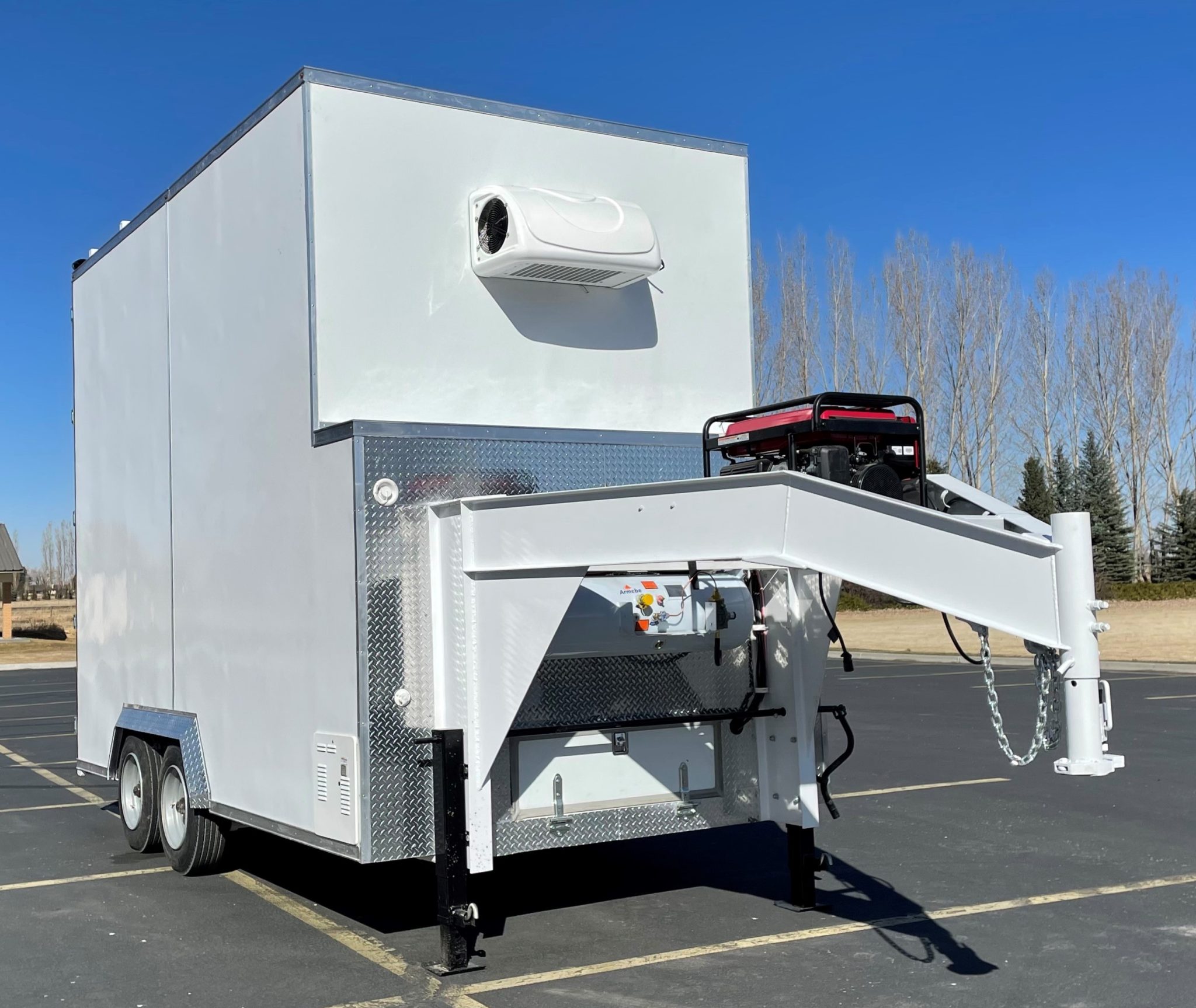 16x10 FT Gooseneck Slaughter Trailer | Mobile Slaughter Trailers ...